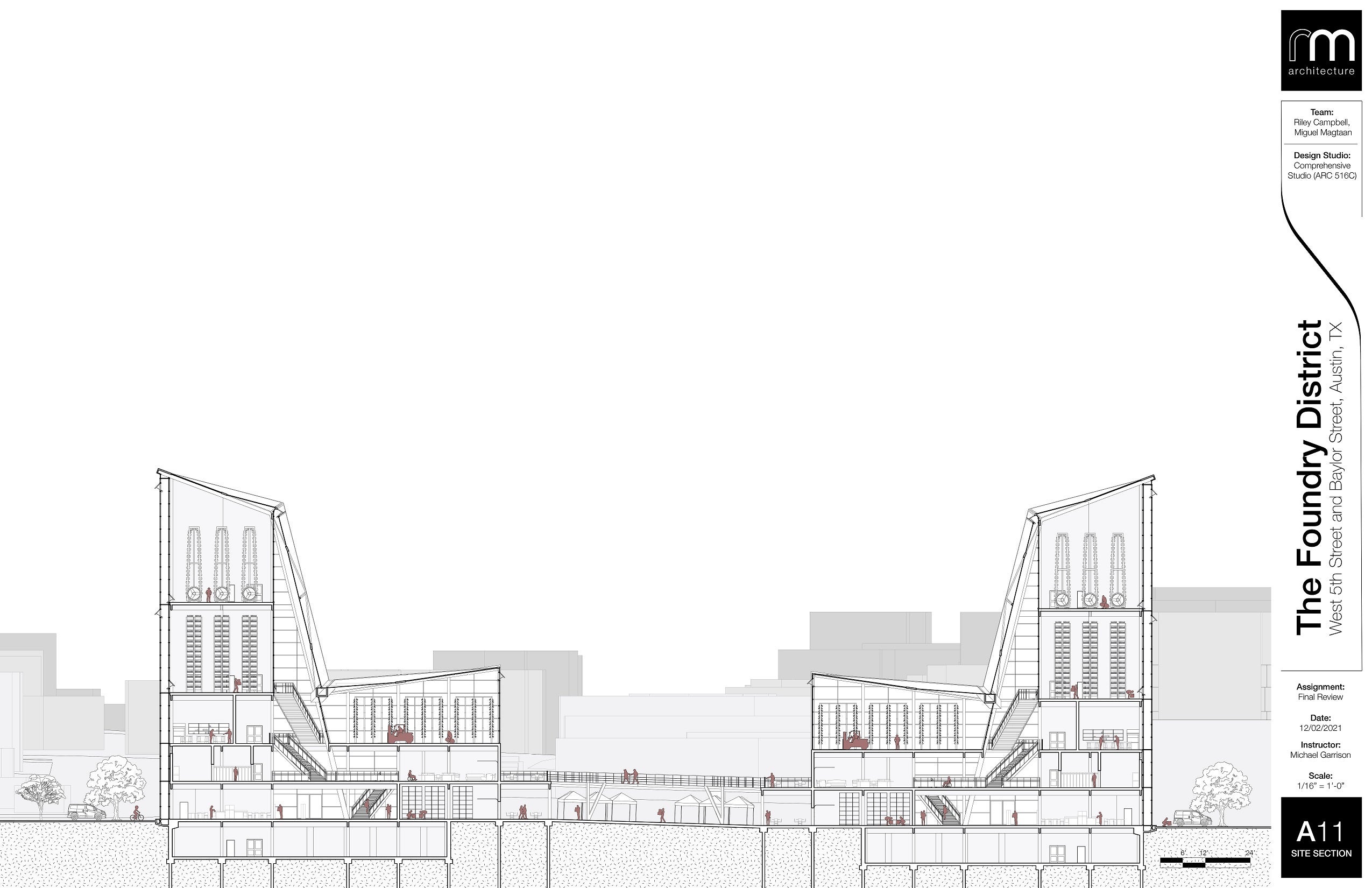 The Foundry District by Riley Campbell and Miguel Magtaan | School of Architecture